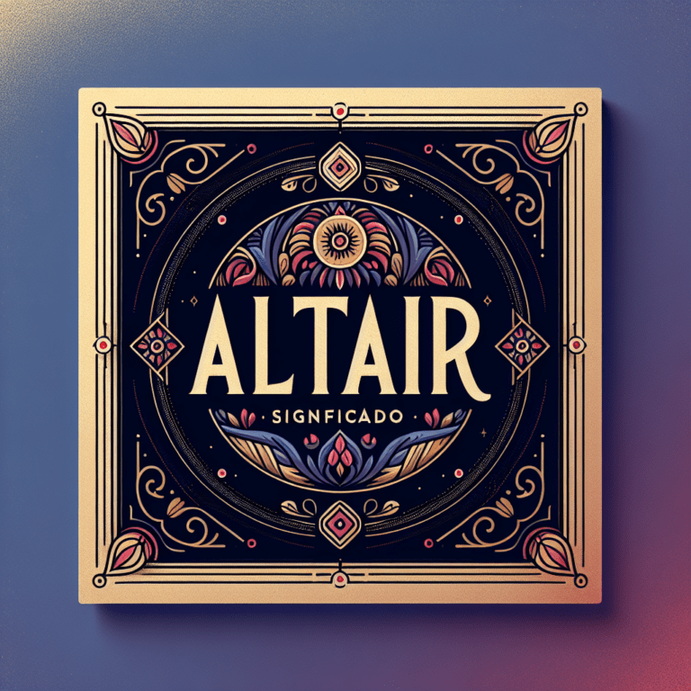 Cuál es el significado de Altair y cuáles son sus detalles