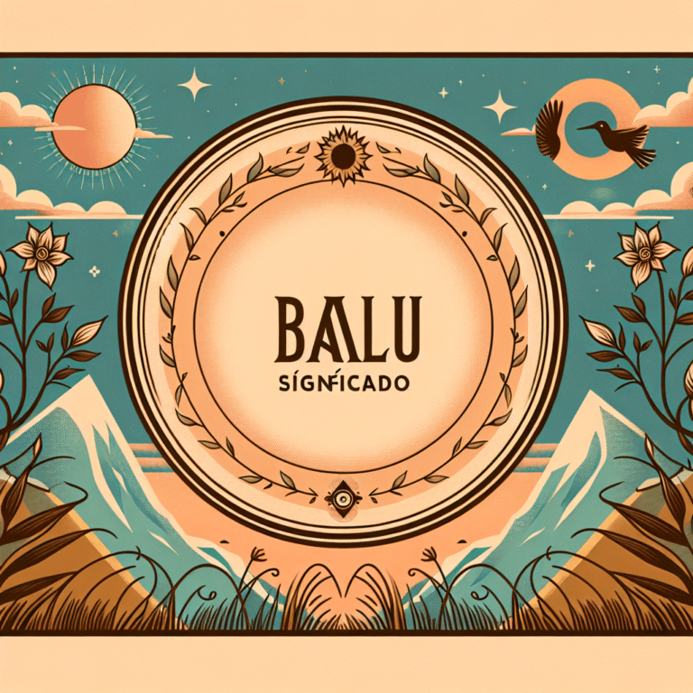 Balu: de dónde proviene y qué significa este nombre