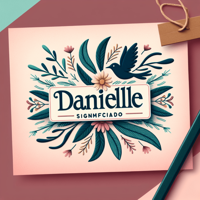 Significado, origen y personalidad de Danielle