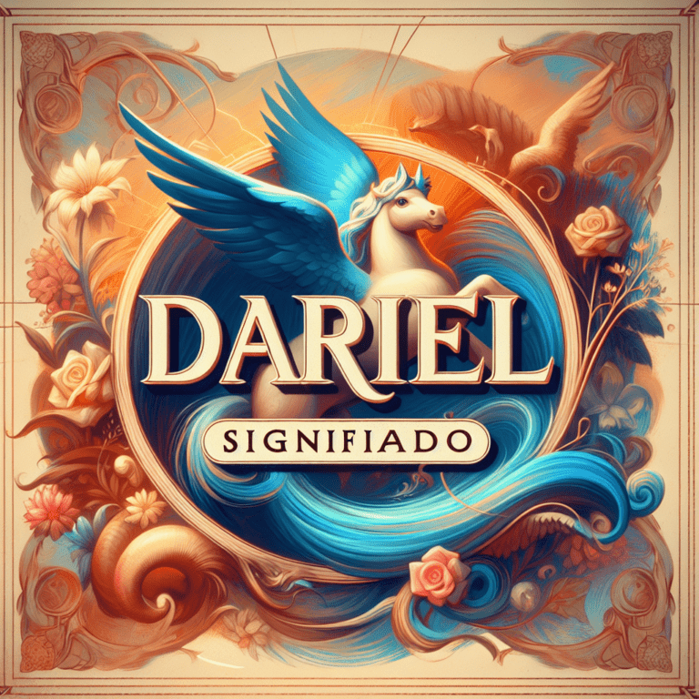 Qué significado tiene el nombre Dariel según la Biblia