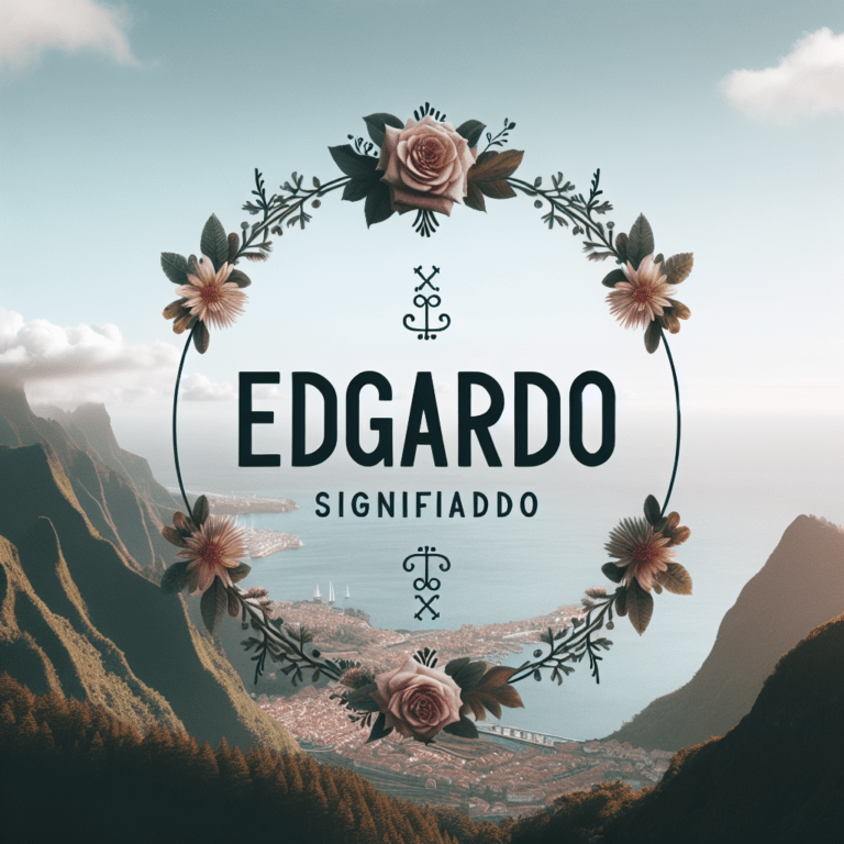 Cuál es la etimología y el significado del nombre Edgardo