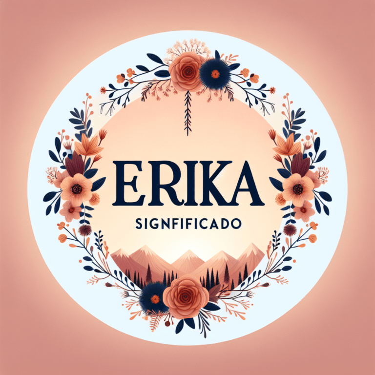 Cuál es el significado del nombre Erika