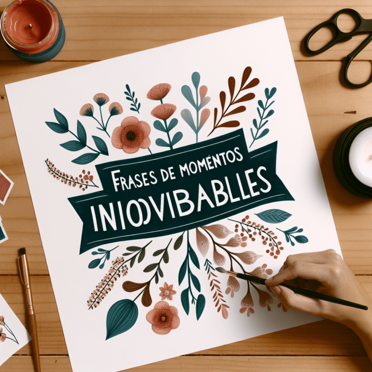 Qué frases te hacen recordar momentos inolvidables