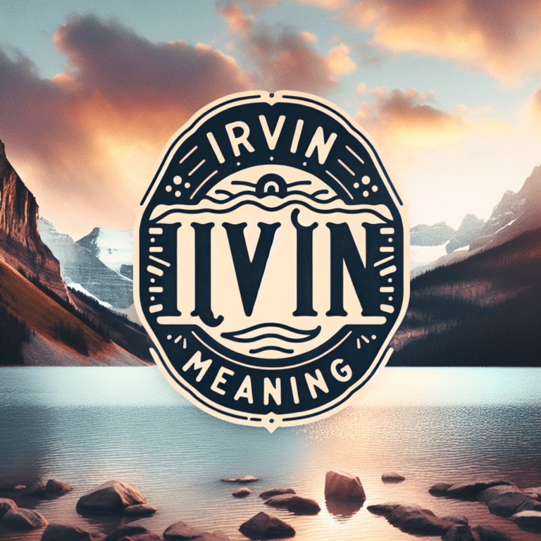 Qué significa Irvin en la Biblia y cuáles son sus apodos comunes