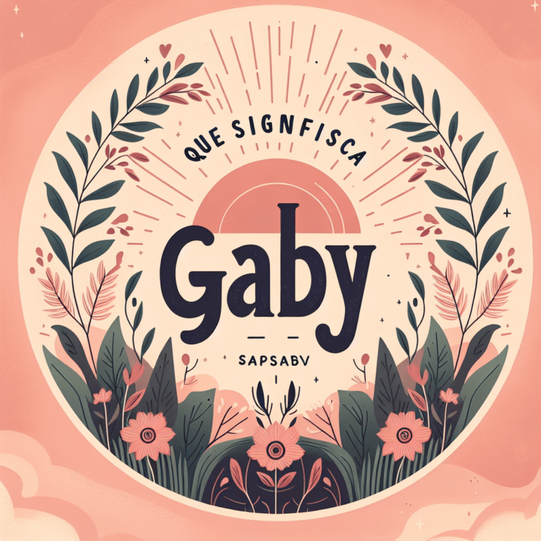 Significado, apodos y origen de Gaby, un nombre popular